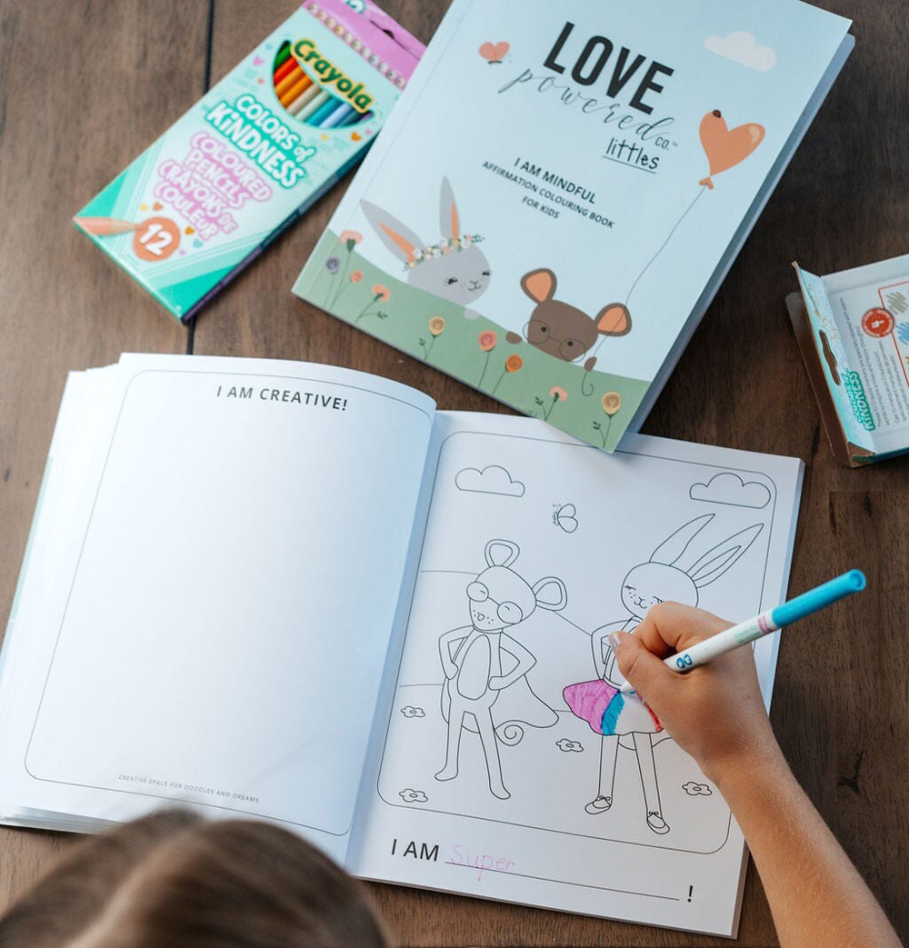 Affirmation Colouring Book for Kids | Giftideas.ca